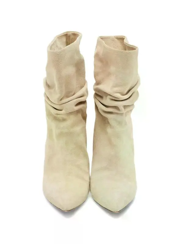 Paris Texas Leather Pointed-toe Ankle Boots