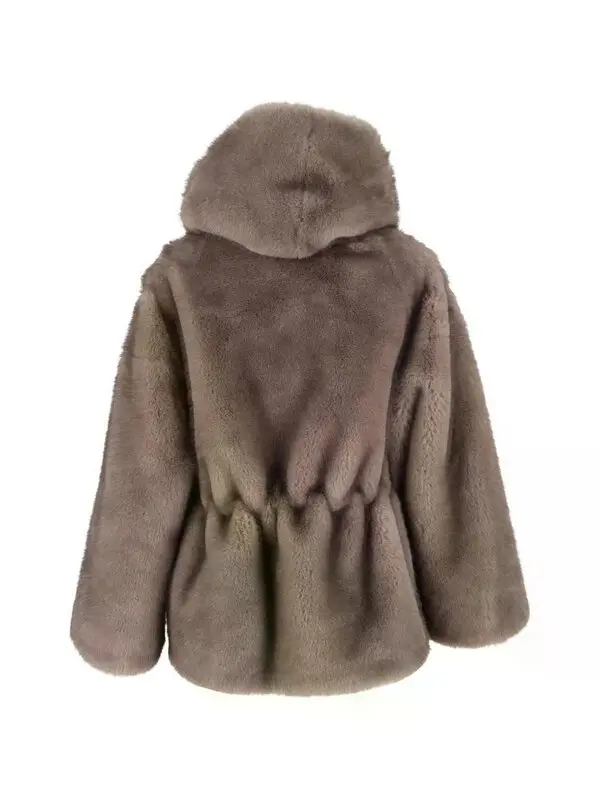 DROWS Hooded Faux-fur Jacket
