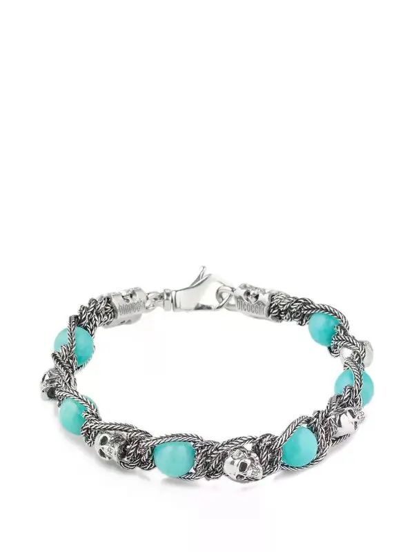 Emanuele Bicocchi Skull-bead Bracelet