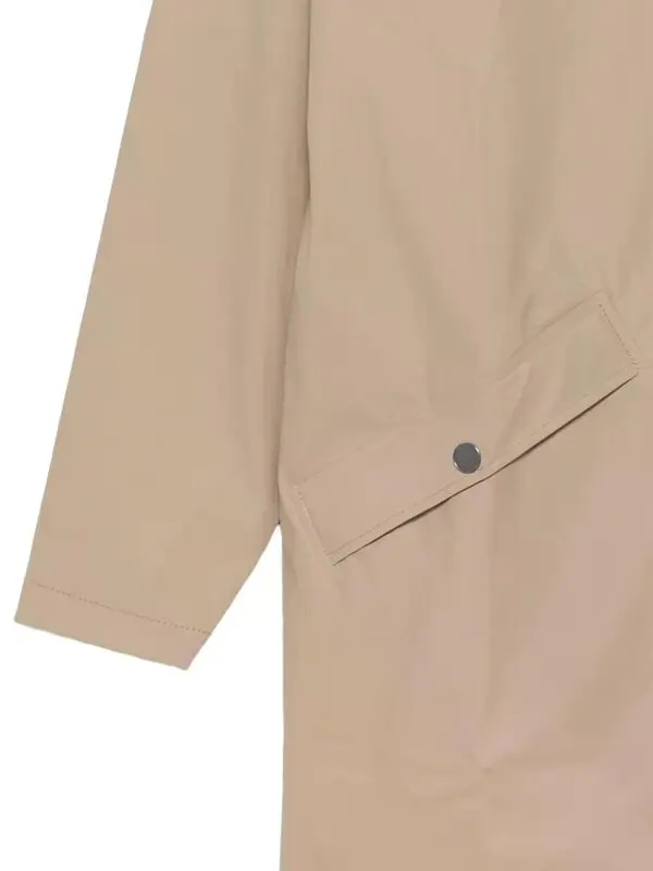 Rains Hooded Press-stud Raincoat