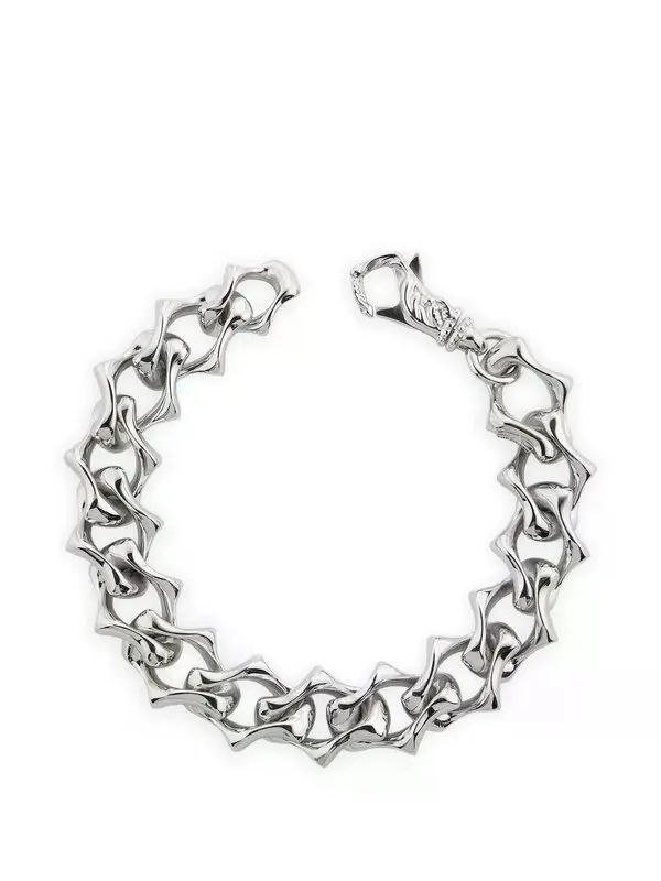 Emanuele Bicocchi Sharp Polished Chain Bracelet