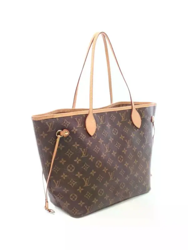 LOUIS VUITTON 2013 Mm Neverfull Monogram Tote Bag - Brown