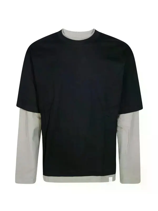 WOC Venezia Layered-effect Long-sleeve T-shirt