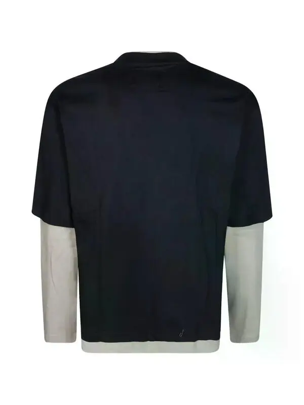 WOC Venezia Layered-effect Long-sleeve T-shirt