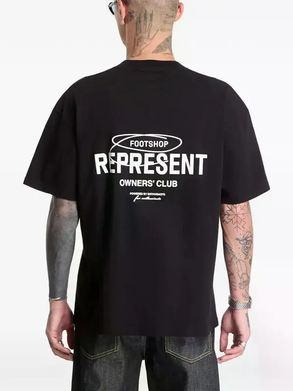 REPRESENT Owners Club Logo-print T-shirt