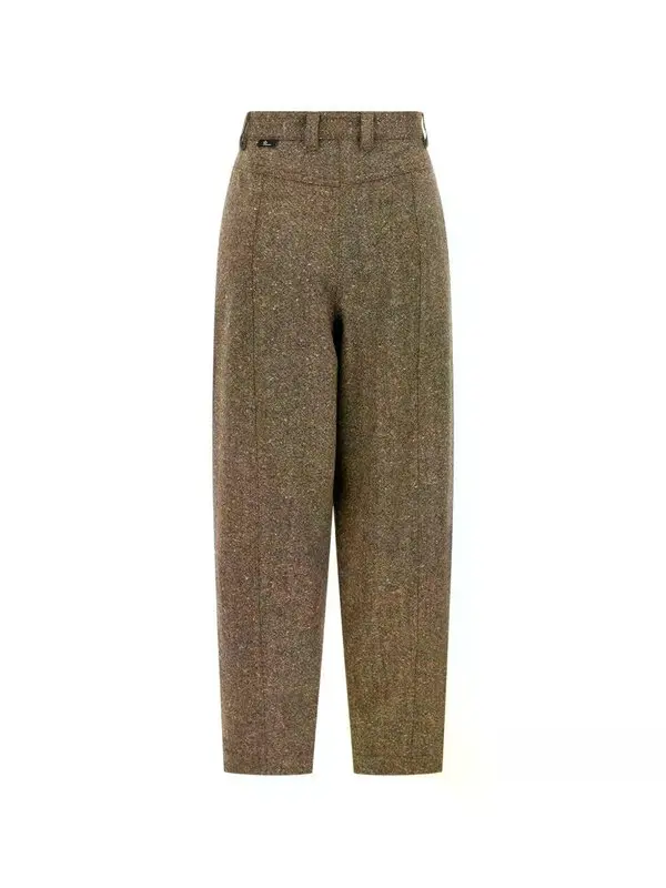 Moncler Tweed Straight-leg Trousers