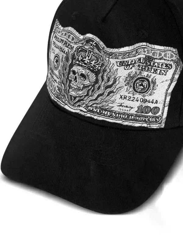 Philipp Plein Plein Dollar Baseball Cap