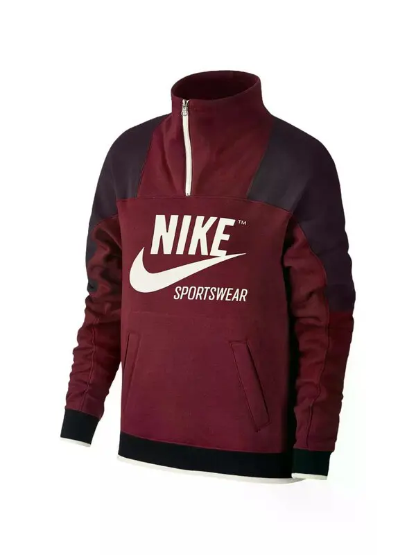 Nike Archive Half-zip Sweatshirt - Red