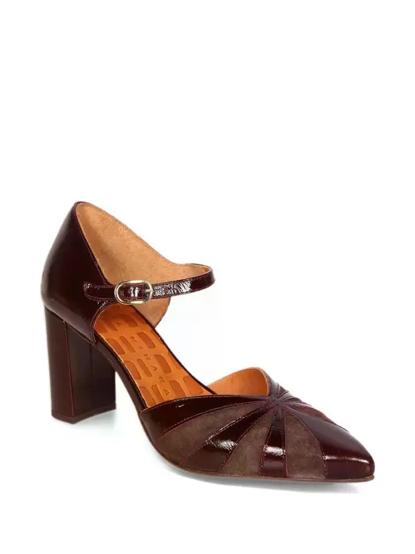 Chie Mihara Aray Pointed-toe Buckled Pumps