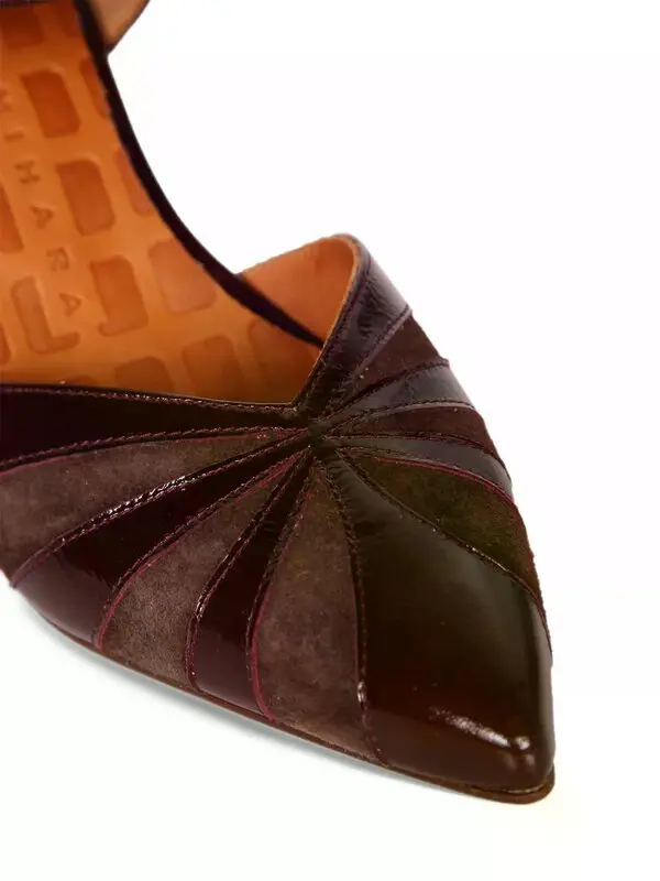 Chie Mihara Aray Pointed-toe Buckled Pumps