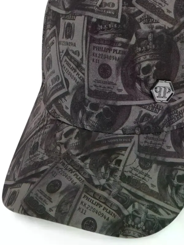 Philipp Plein Plein Dollar~motif Baseball Cap
