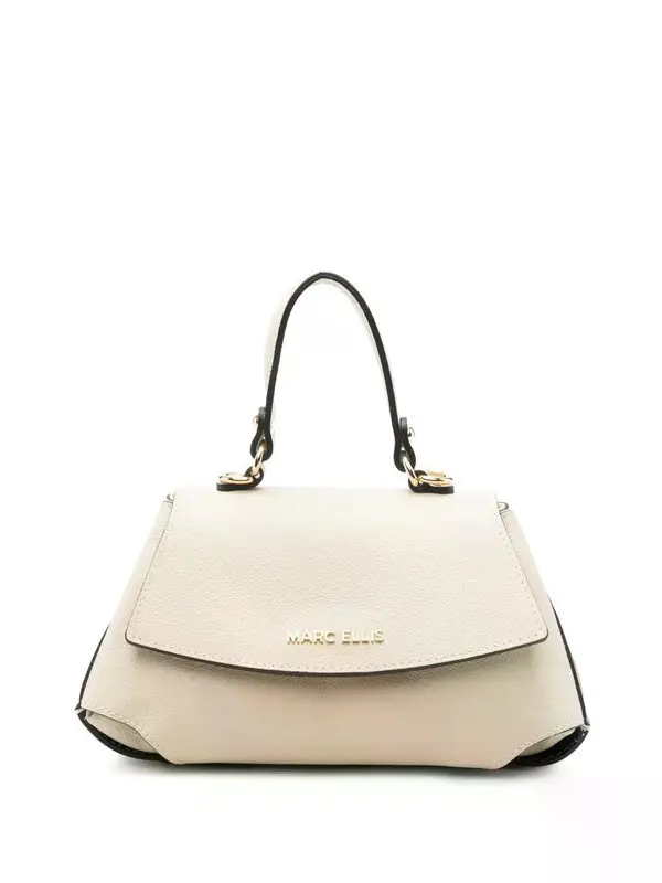 MARC ELLIS Spency Grainy-leather Tote Bag