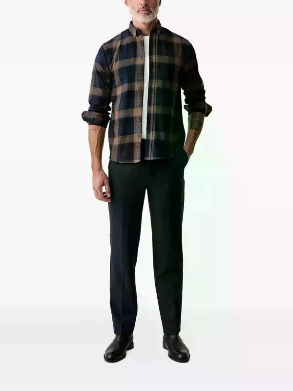 Lindbergh Check Button-down Shirt