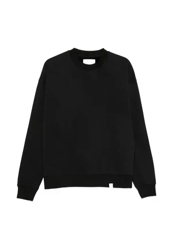 WOC Crew-neck Drop-shoulder Sweater