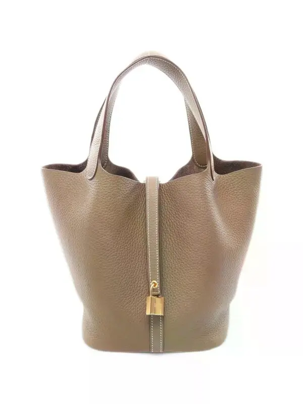 Hermès 2025 Mm Picotin Lock Tote Bag - Taupe