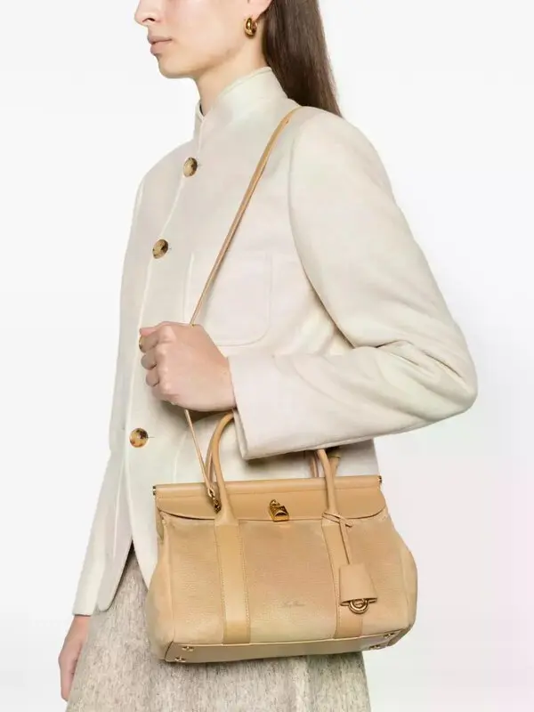 Loro Piana Loom Bag L25 - Neutrals