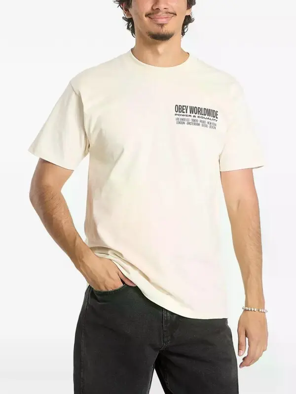 Obey Logo-print T-shirt