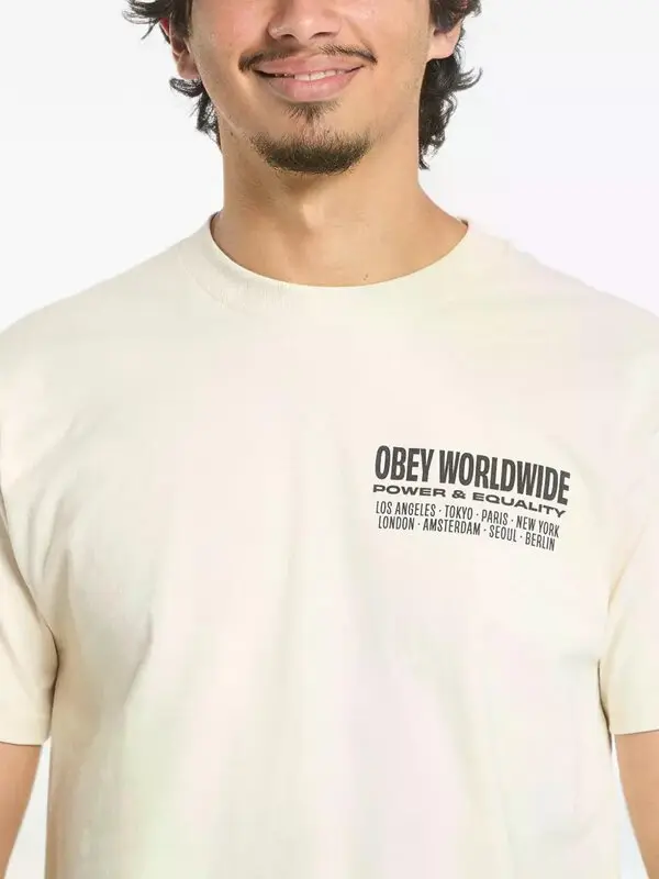 Obey Logo-print T-shirt