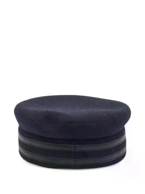 Hermès Leather-trimmed Hat