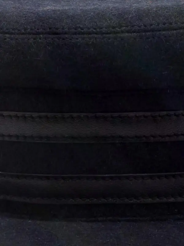 Hermès Leather-trimmed Hat
