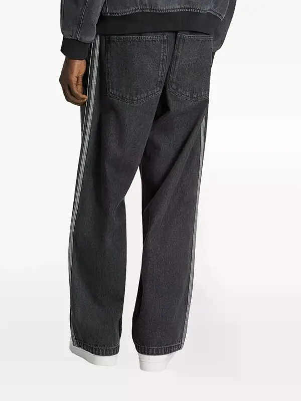 Adidas Sst Denim Jeans Mid-rise Straight Leg