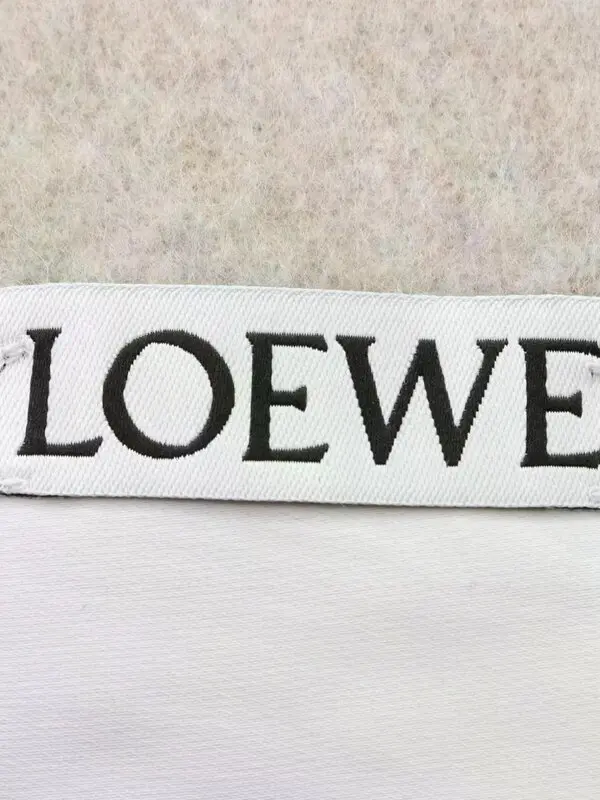 Loewe 2020s Anagram Fringed Scarf