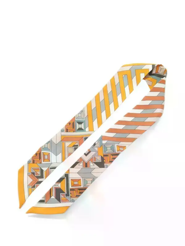 Hermès 2010s Twilly Le Fil D'ariane Scarf