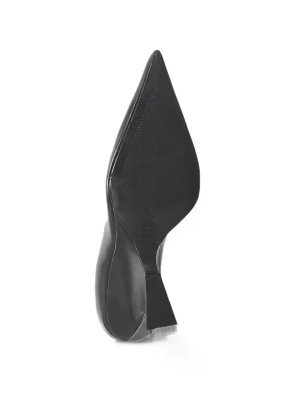 Schutz Siena Sculptural-wedge Pointed-toe Pumps