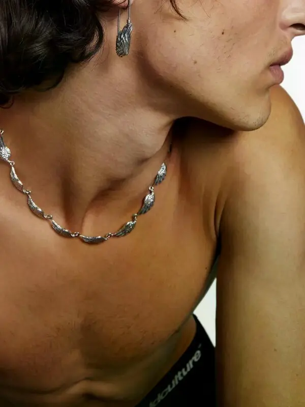 Emanuele Bicocchi Multi-ala Wing-link Necklace