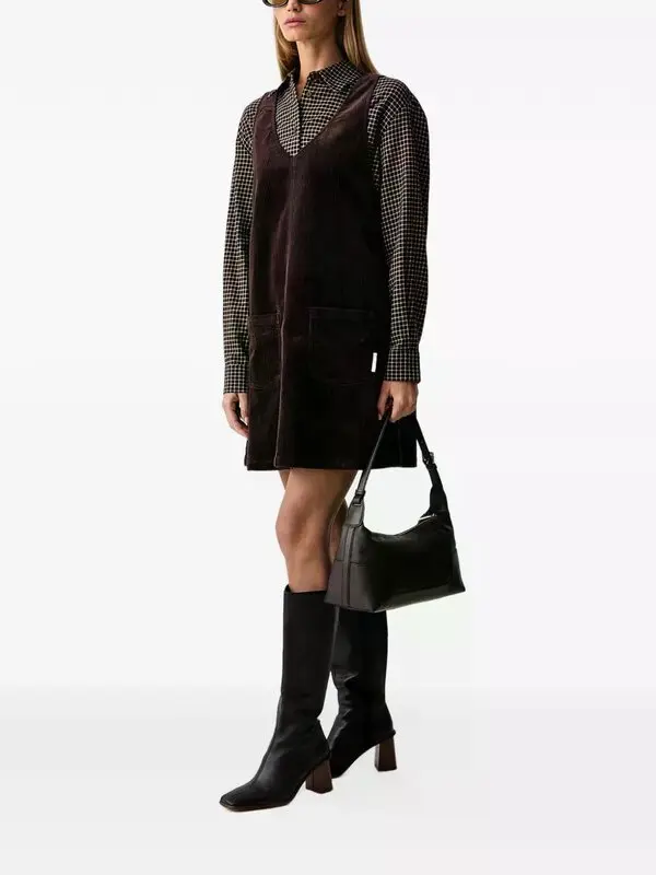 Marc O'polo Corduroy V-neck Mini Dress