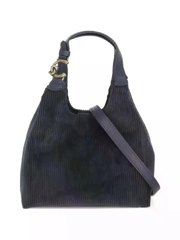 COCCINELLE Corduroy-effect Tote Bag - Blue