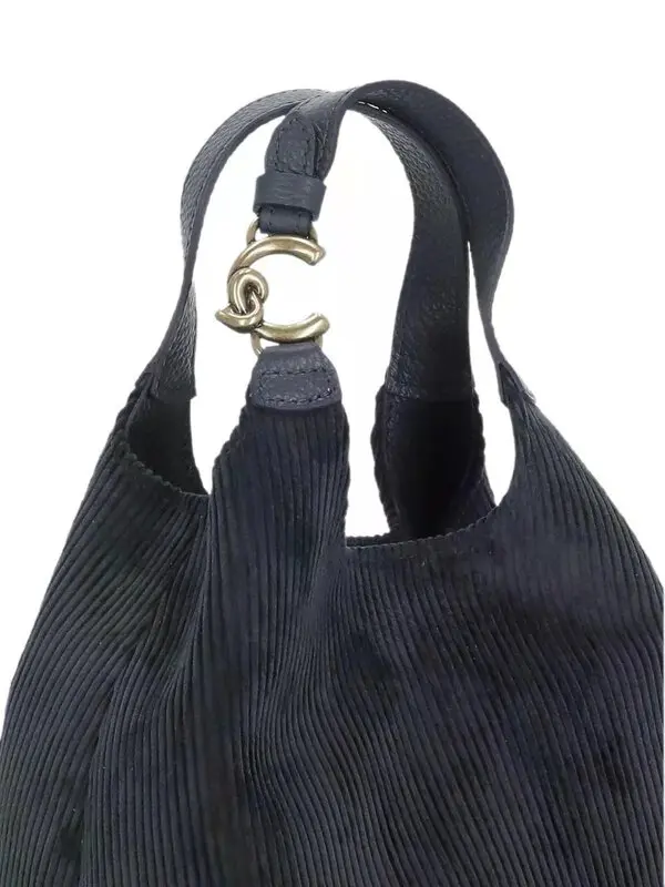 COCCINELLE Corduroy-effect Tote Bag - Blue