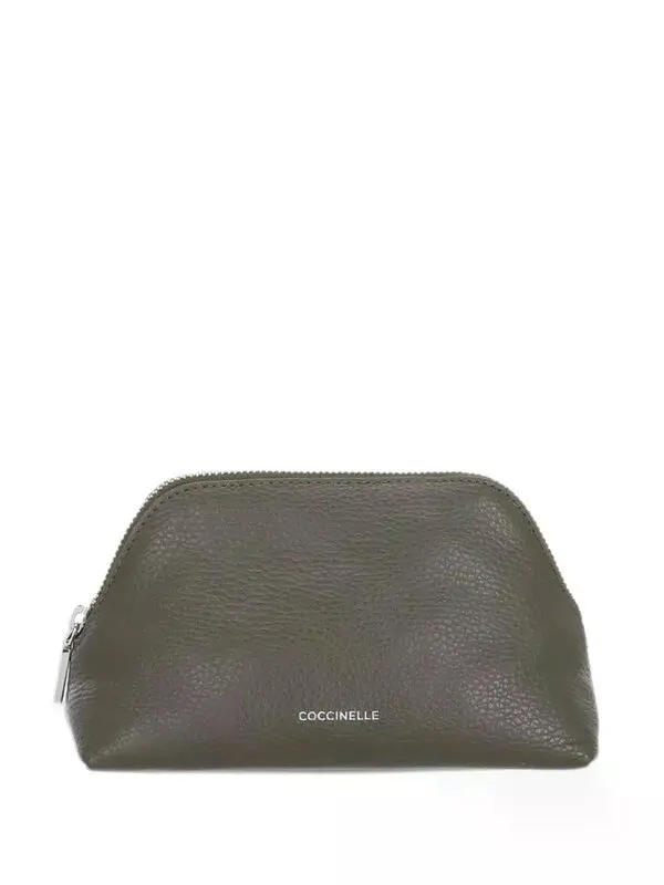 COCCINELLE Pebbled Leather Clutch