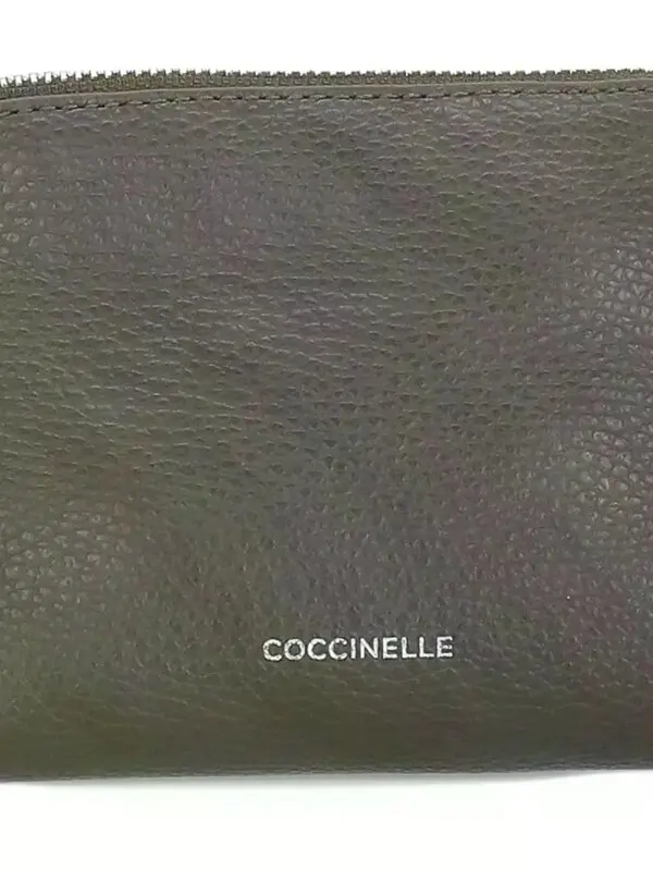 COCCINELLE Pebbled Leather Clutch