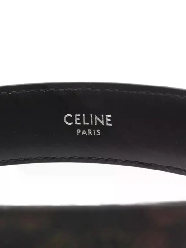 Celine Medium Triomphe Buckle Belt