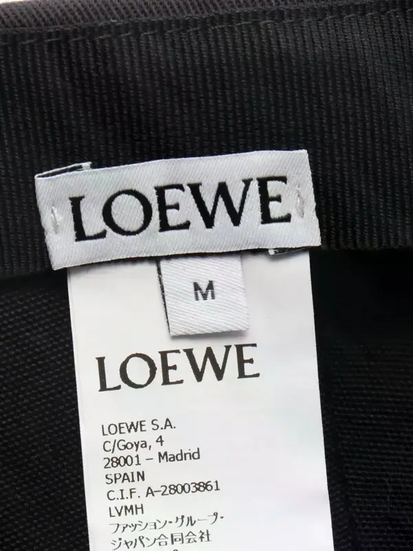 Loewe 2020s Logo-embroidered Baseball Cap