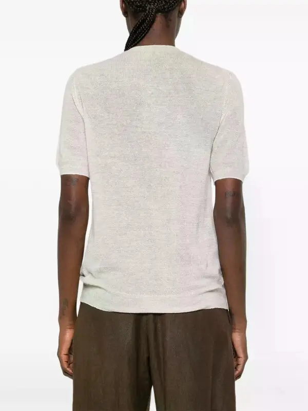 Loro Piana Short-sleeve Crew-neck Sweater