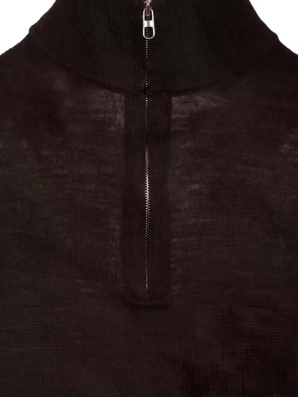 Al Duca D'aosta Zip-fastening Knitted Sweater