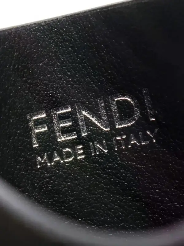 Fendi 2020s Ff Jacquard Card Case
