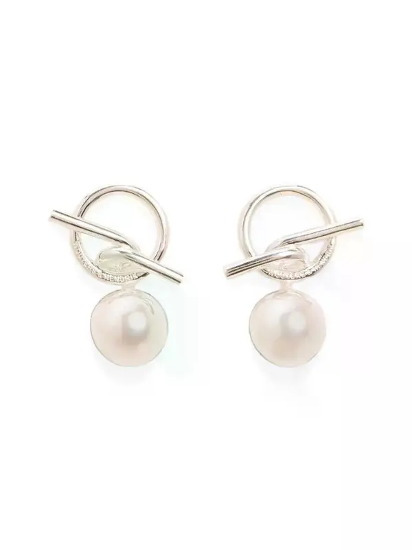 WOUTERS & HENDRIX T-bar Sphere Earrings