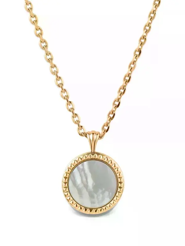 Emanuele Bicocchi Pyramid Mother-of-pearl Amulet Necklace