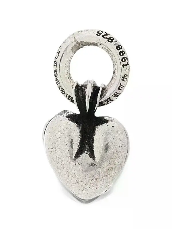 Chrome Hearts Heart Charm Pendant - Silver