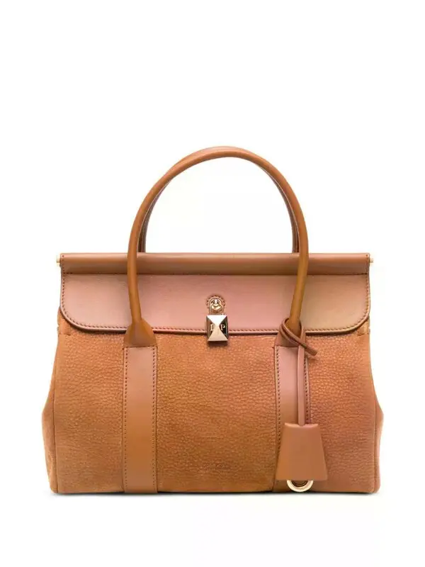 Loro Piana Loom Bag L25 - Brown