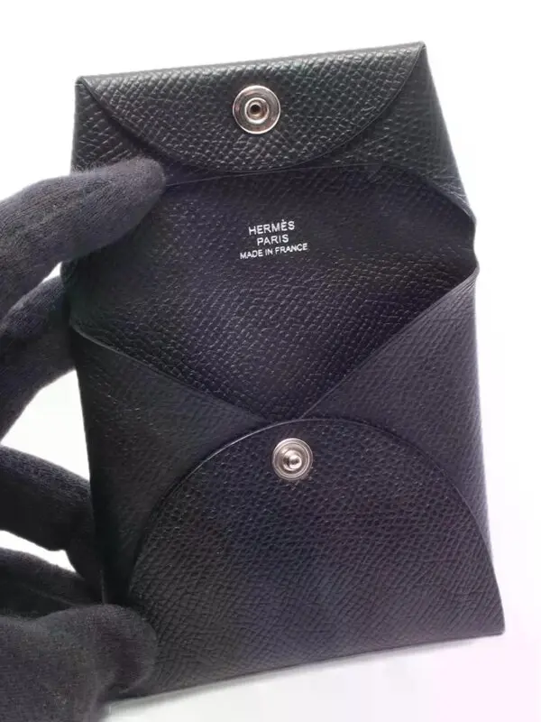 Hermès 2024 Bastia Coin Purse - Black