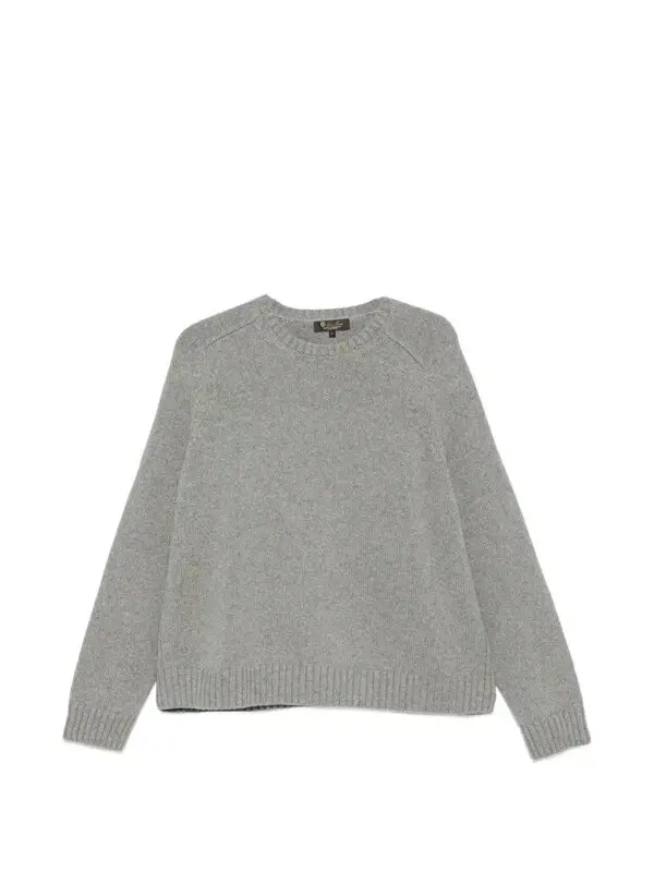 Loro Piana Parksville Crew Neck Sweater - Grey