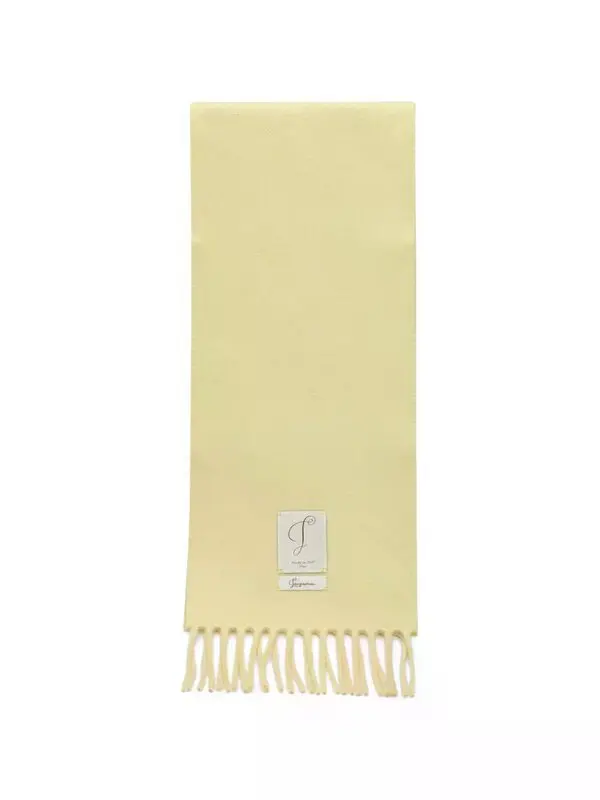 Jacquemus The Cavallo Scarf With Logo Label