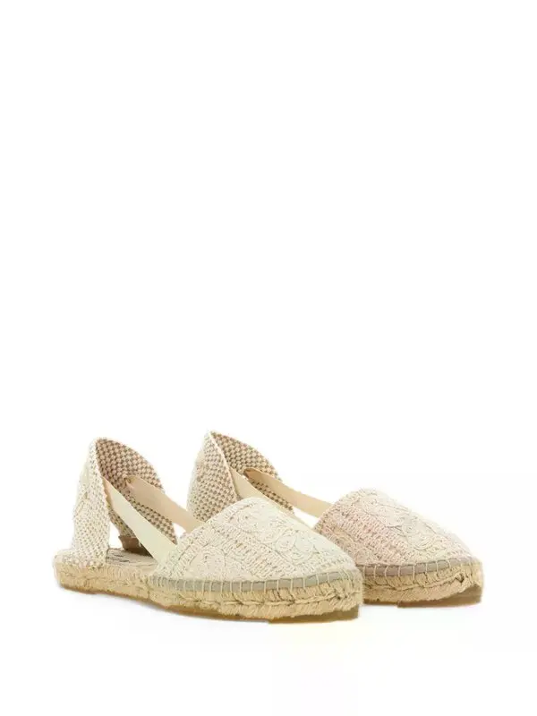 Manebí Crochet-knit Espadrilles