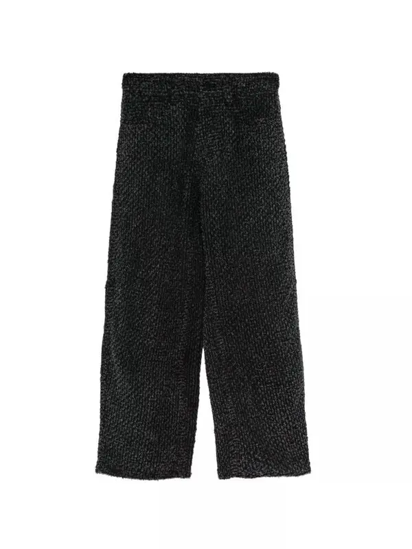 MELITTA BAUMEISTER Bouclé-knit Trousers