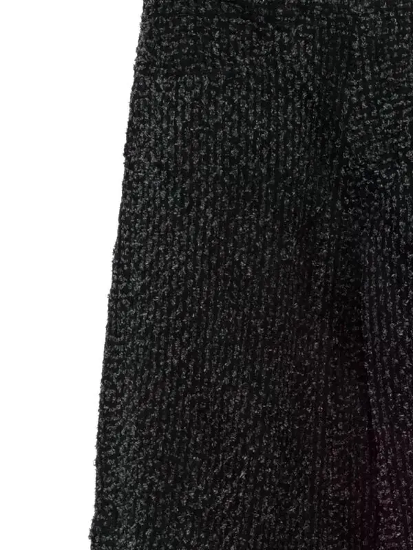 MELITTA BAUMEISTER Bouclé-knit Trousers