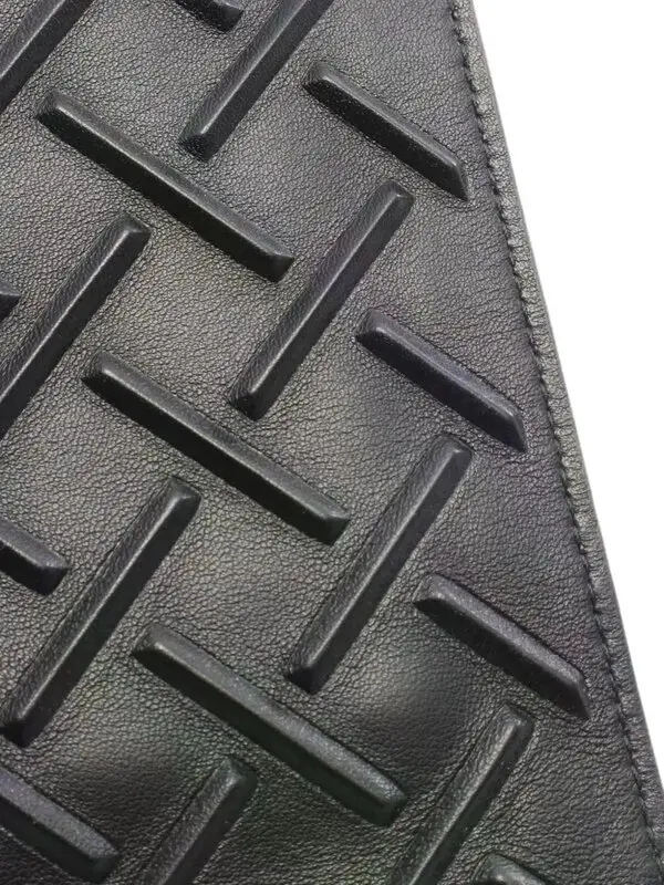 Bottega Veneta 2010s Graphic Intrecciato Clutch Bag